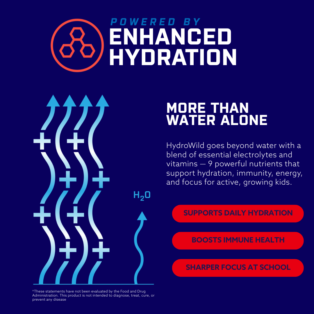 Kid's Daily Hydration Drink Mix - Fruit Punch – HYDROWILD